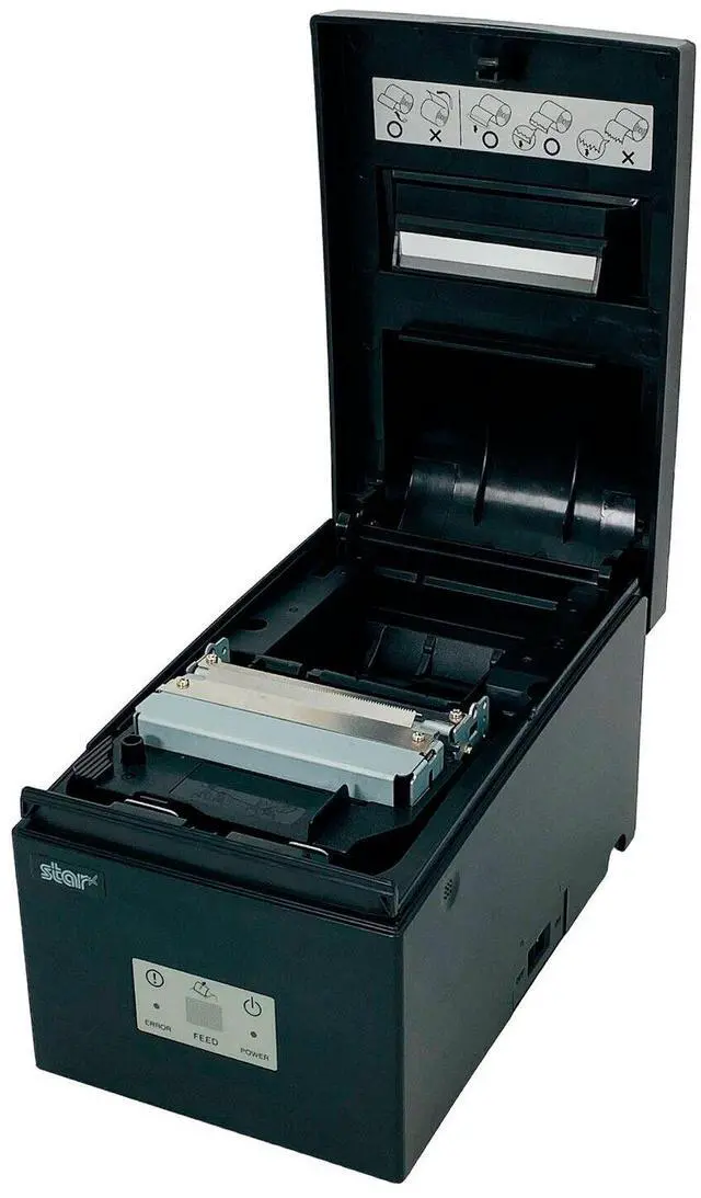 Refurbished: Star SP500 Dot Matrix POS Receipt Printer Parallel Black ...