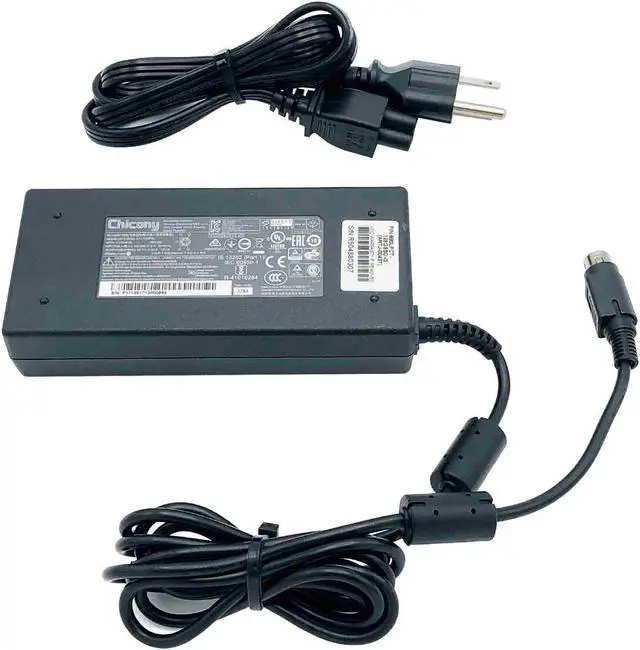 Refurbished: Genuine Chicony AC Power Supply Adapter A11-120P1A 19V 6.32A 120W 4-pin w/Cord ...