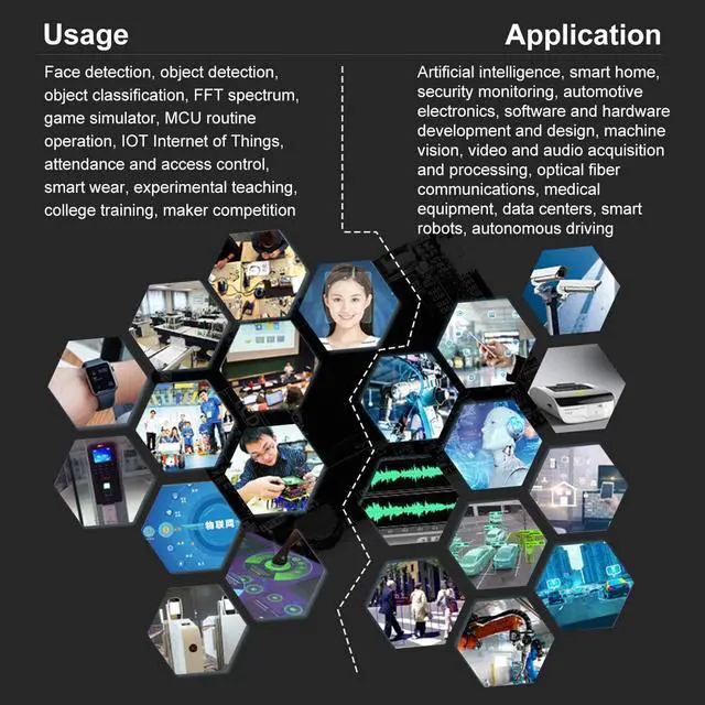 Yahboom K210 Developer Kit with AI Vision RISC-V Face Recognition ...