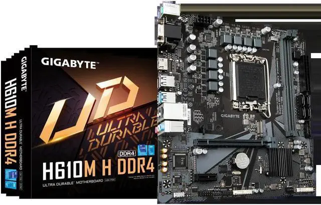 H610M H DDR4 Desktop Computer Board For 12 Generation Cpu LGA 1700 ...