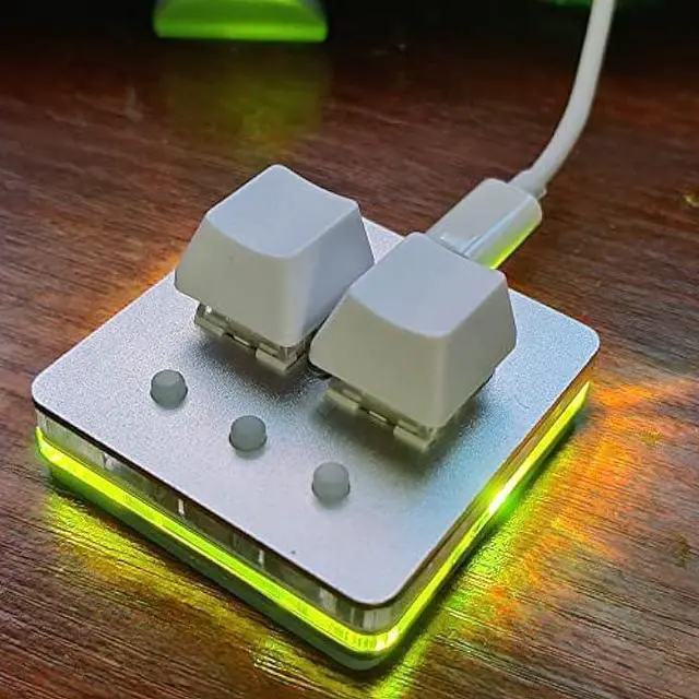 AMJUDOT OSU Keyboard-OSU Gaming Keypad Mechanical Gaming Keypad Custom 2 Keys Programming Macro ...