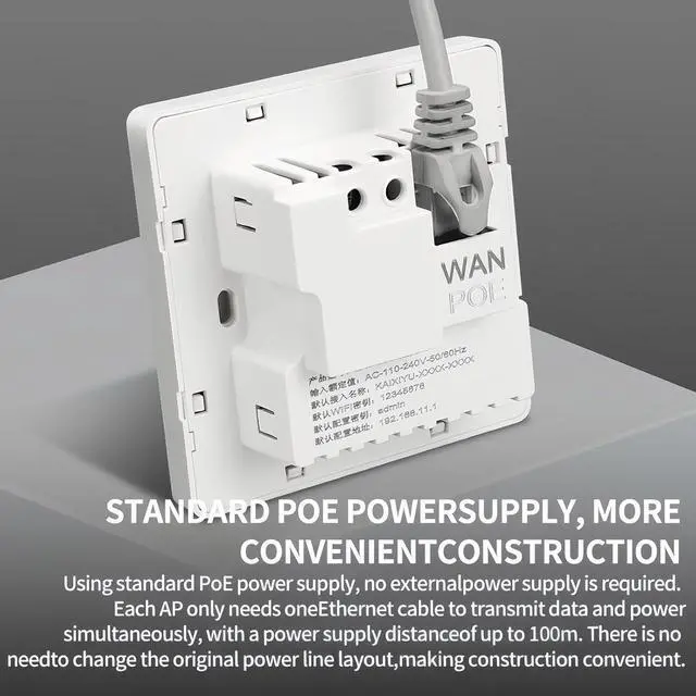 Full Gigabit POE Network Ethernet Switch Unmanaged Hub Power Supply ...