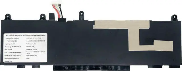 WP03XL Battery 51.3Wh Compatible with HP Elitebook 830 835 840 845 860 ...