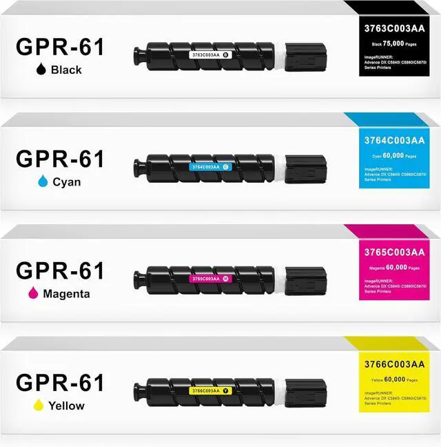 LeciRoba Remanufactured GPR-61 Toner Cartridge Replacement for Canon ...