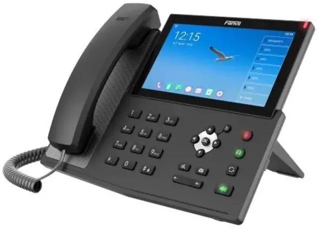 Fanvil X7A Android VoIP Phone, 7-Inch Color Touch Screen, 20 SIP Lines ...
