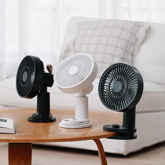 Multifunctional Fan Rechargeable USB Electric Office USB Desk Cute ABS ...