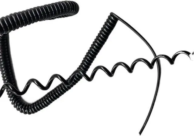 Spring Spiral Power Extension Cords, 5 Core 0.5mm Square Hydraulic Lift ...