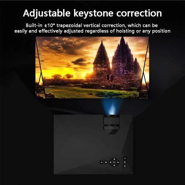 Home HD Projector Mini Mini Portable Mobile Phone Projector Portable ...